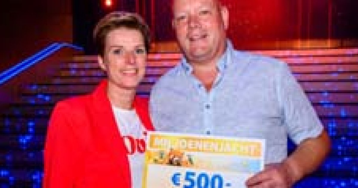 Inwoners Nuenen vallen flink in de prijzen bij tv-show Postcode Loterij ...